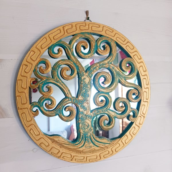 Tree of Life Mirror - Etsy UK