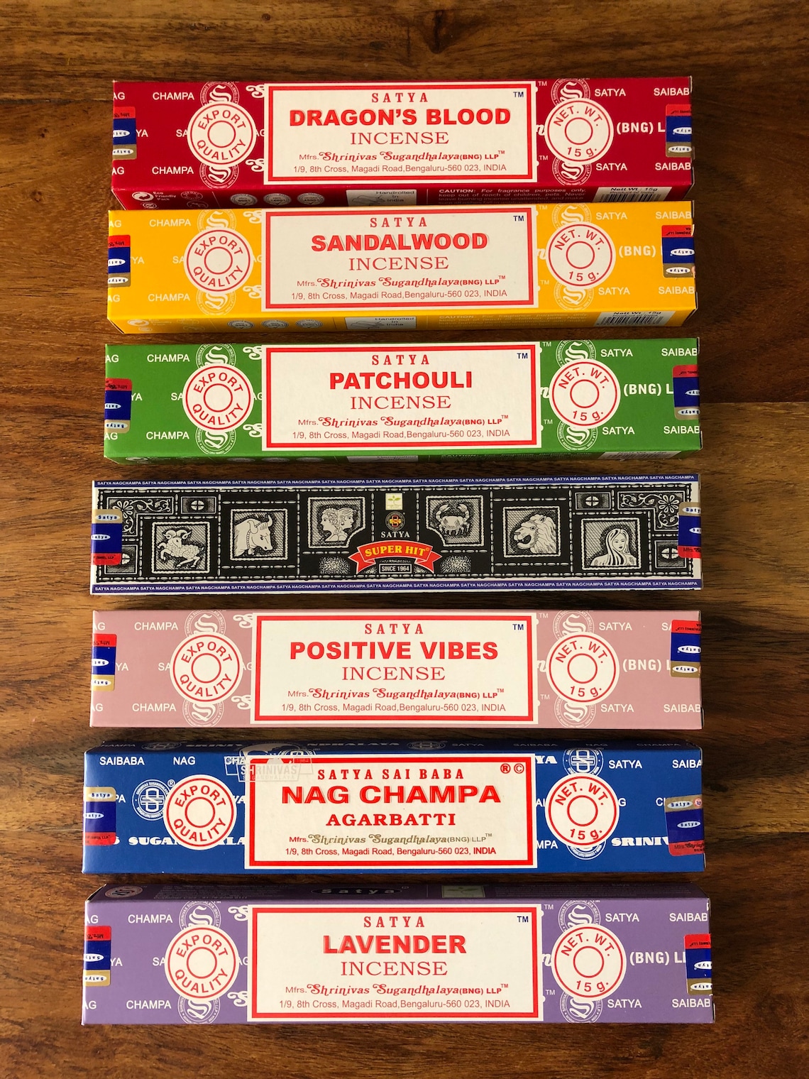 Incense Box Gift set 7 boxes & Incense Holder | Etsy