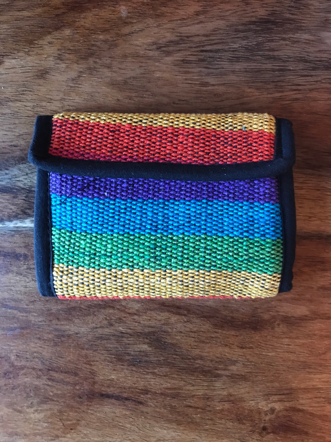 Rainbow Wallet - Etsy UK