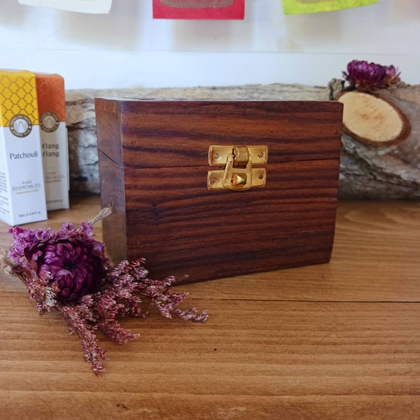 Essential Oils Box - Etsy