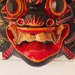 Handcarved Balinese Raksassa Large Mask Black - Etsy