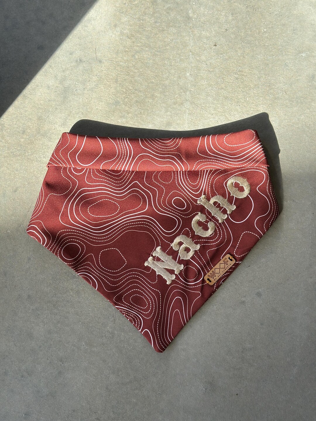 Topo Dog Bandana- Personalized Name Tag Pet Bandana - Customize Dog ...