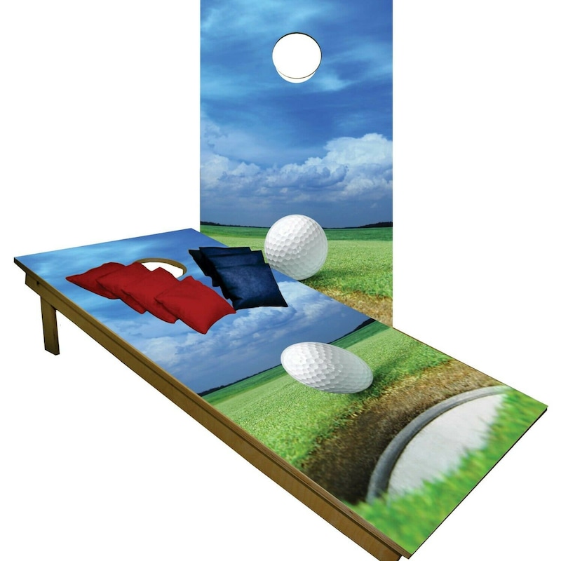 Golf Cornhole - Etsy