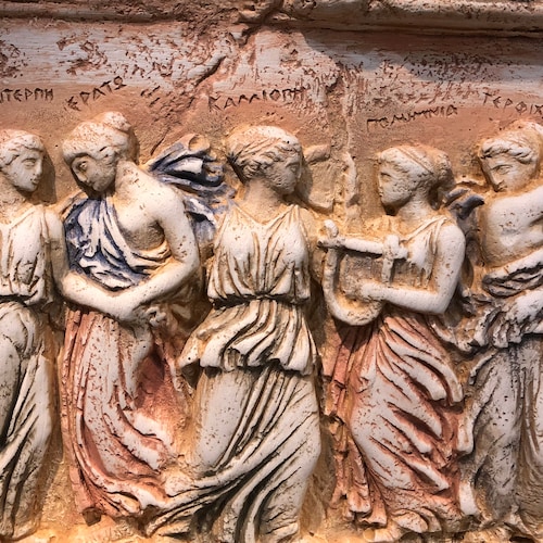 Calliope the Nine Muses Classic Literature Poster Poetry - Etsy