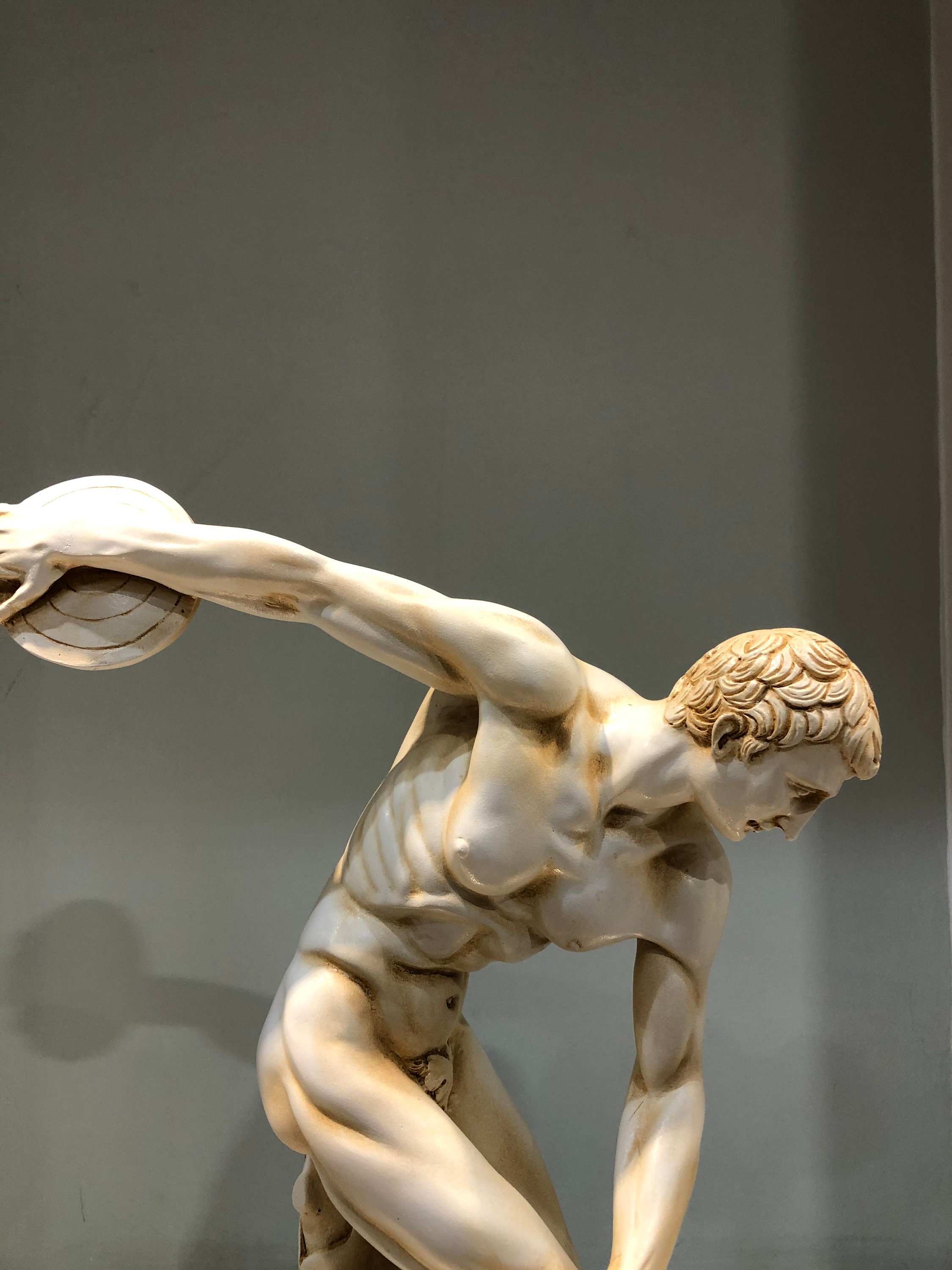 Ancient Greek Discobolus 450 BC - Etsy