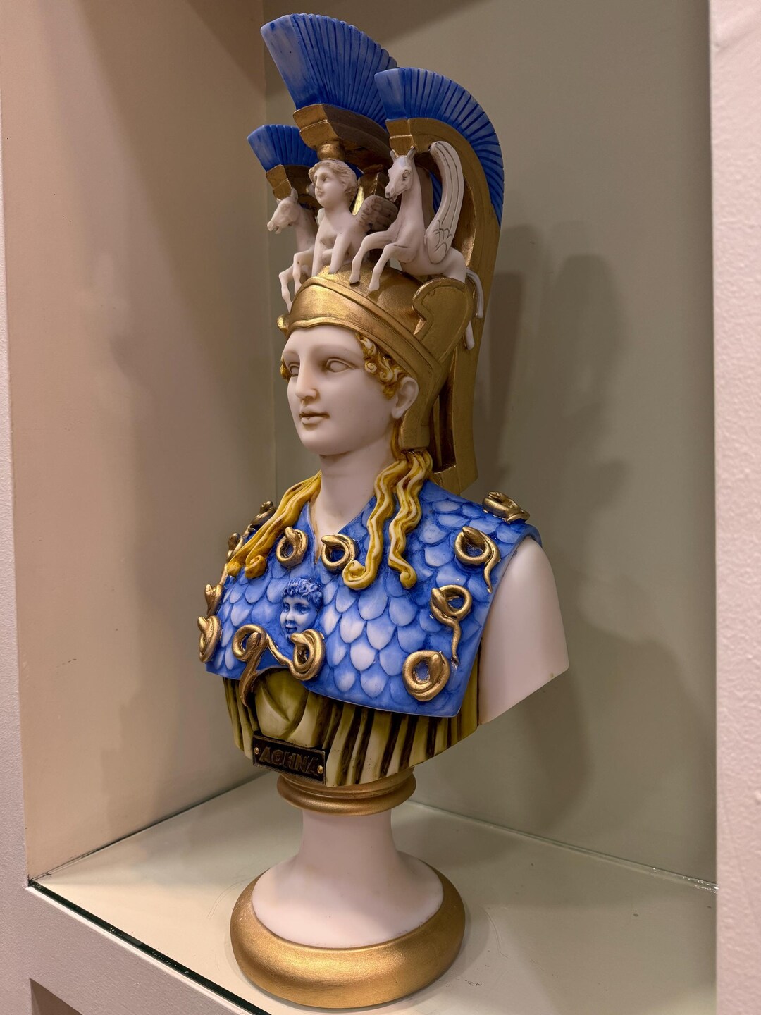 Goddess Athena Bust - Etsy