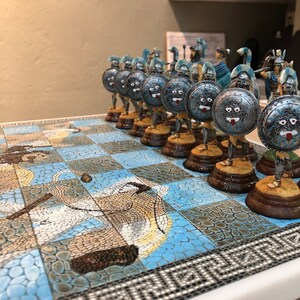 Greek Chess Set - Etsy