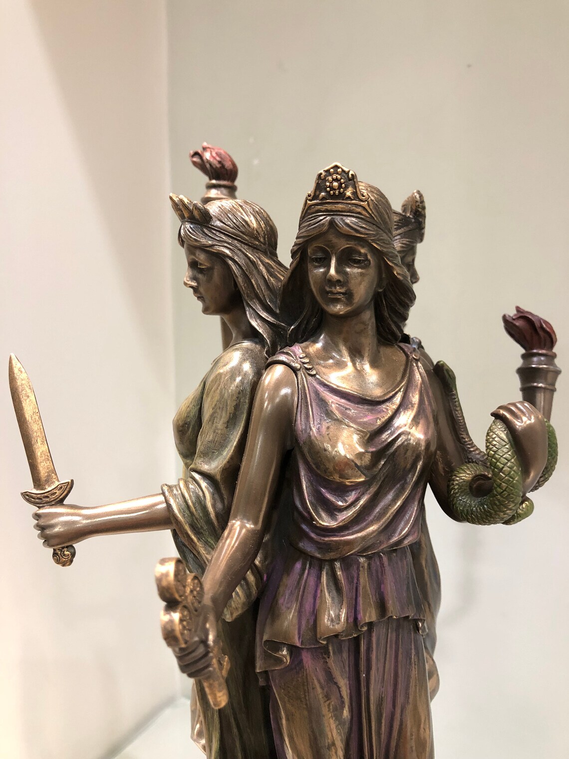 Statue of Greek Goddess Hekate - Etsy