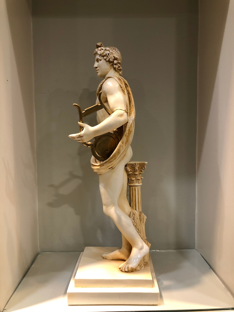 Greek God Apollo God of Healing Music Poetry and the Sun - Etsy