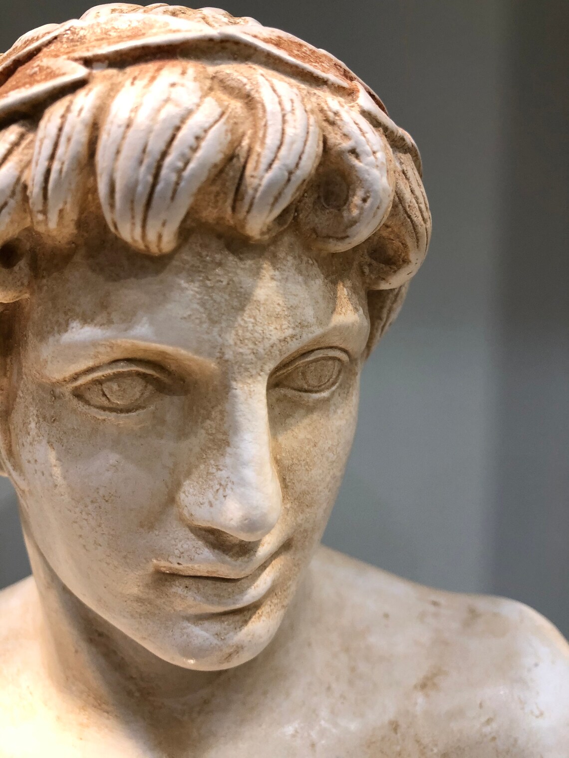 Ancient Greek God Apollo Bust - Etsy