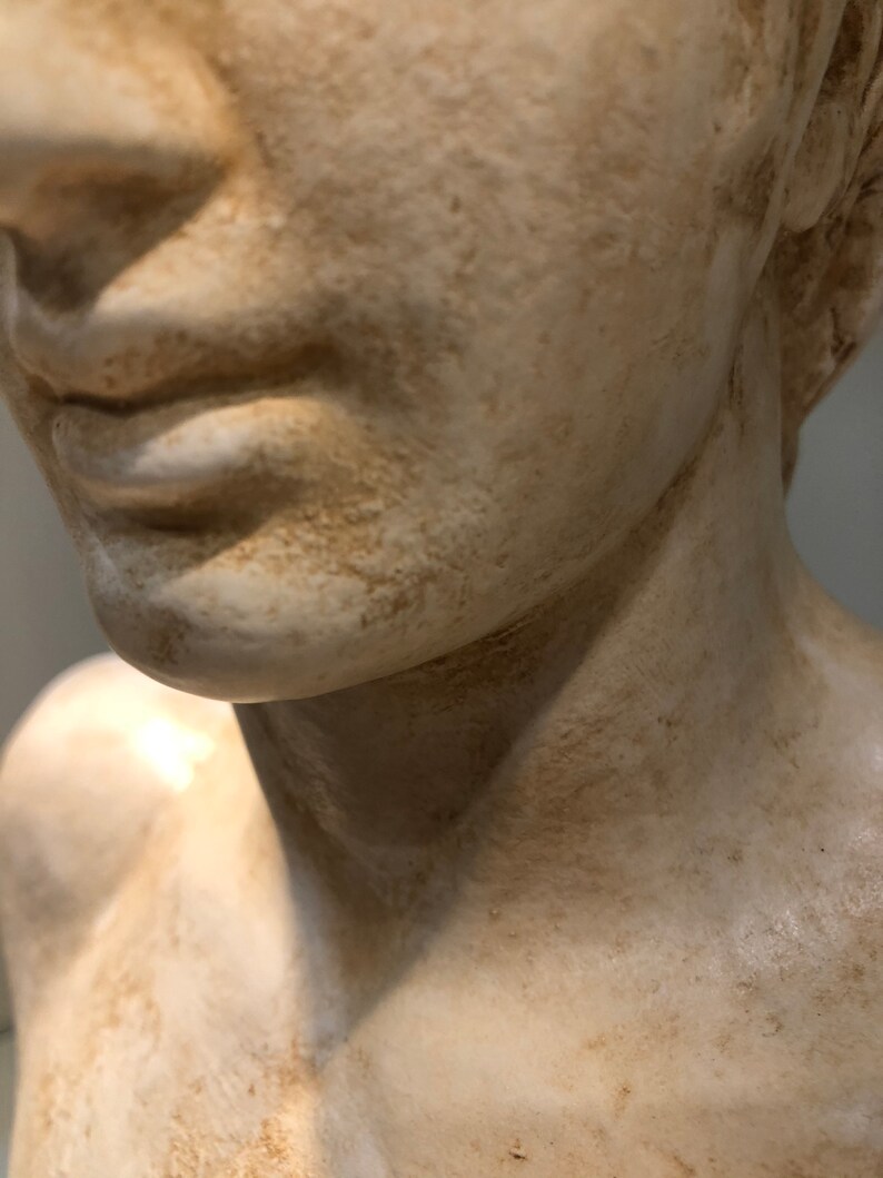 Ancient Greek God Apollo Bust - Etsy