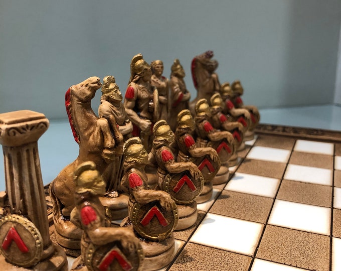 Ancient Greece Chess Set - Etsy