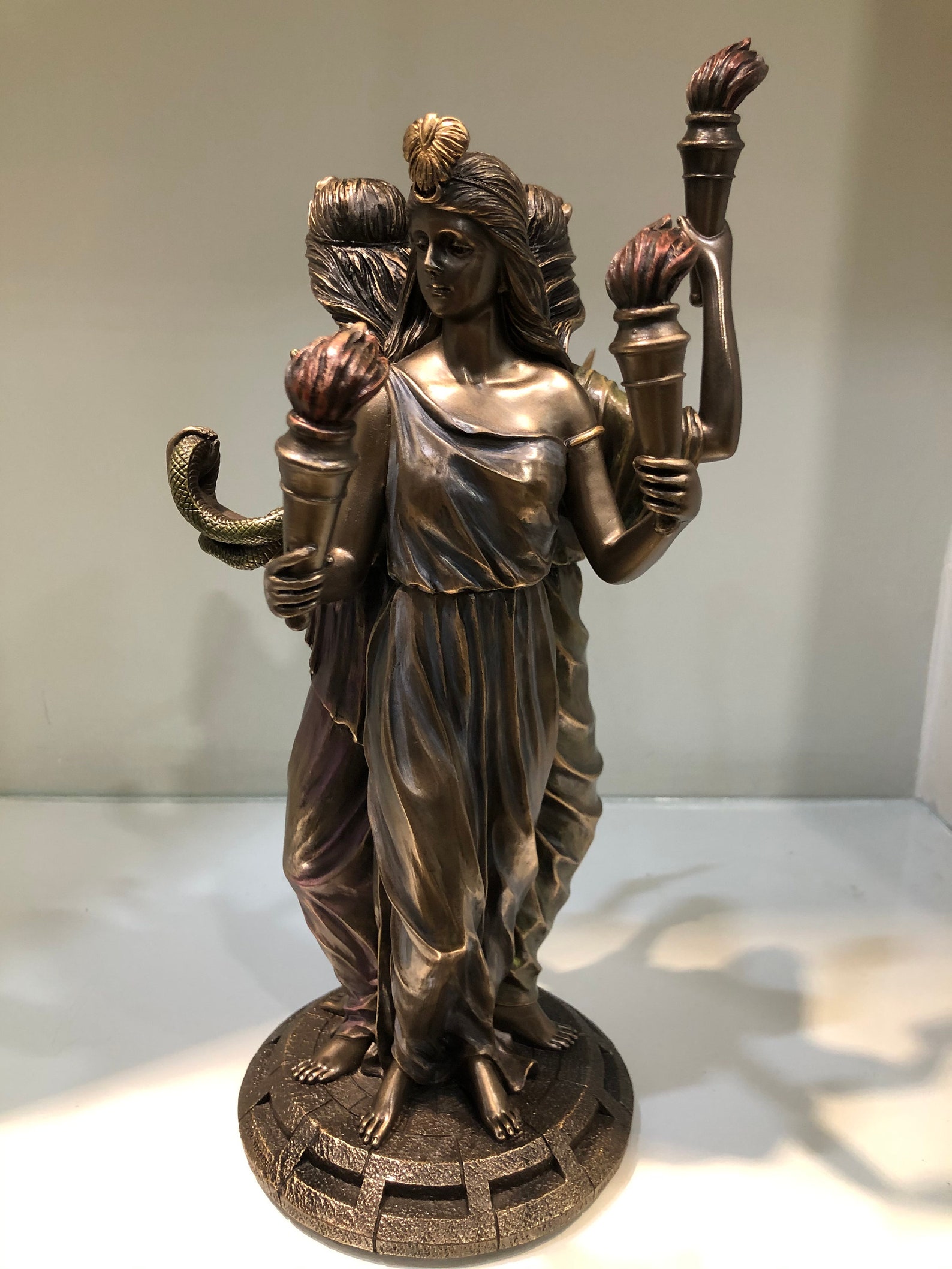Statue of Greek Goddess Hekate | Etsy