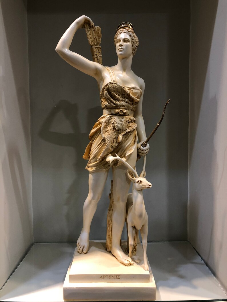 Greek Goddess Artemis~ Goddess of Wild Animals, the Hunt, Vegetation ...