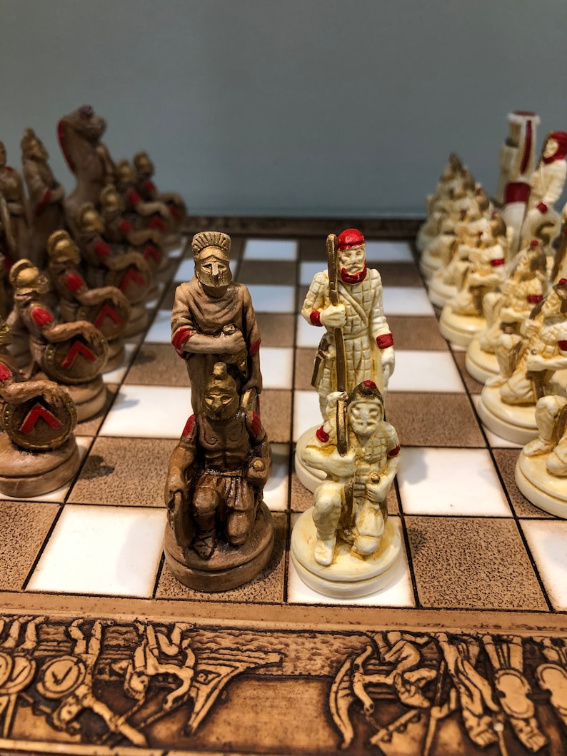 Ancient Greece Chess Set - Etsy