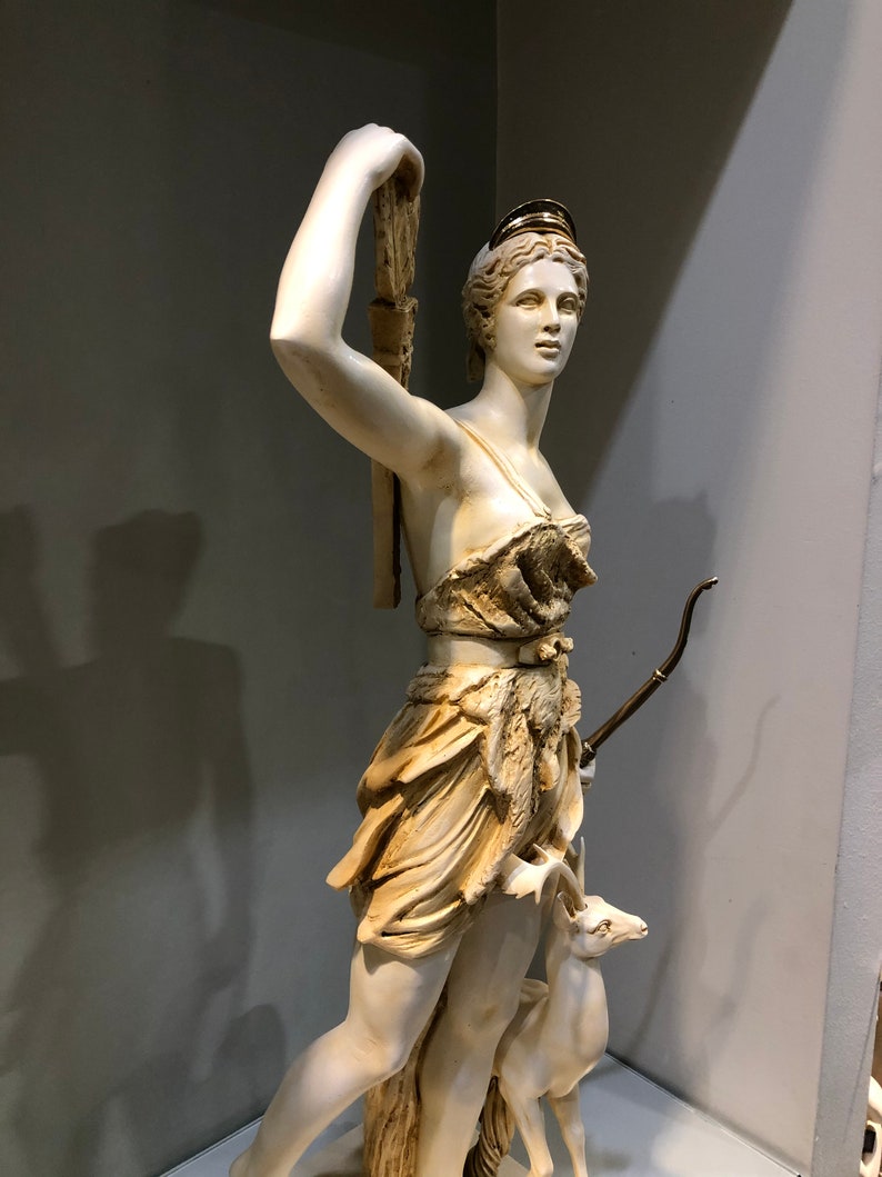 Greek Goddess Artemis Goddess of Wild Animals the Hunt - Etsy