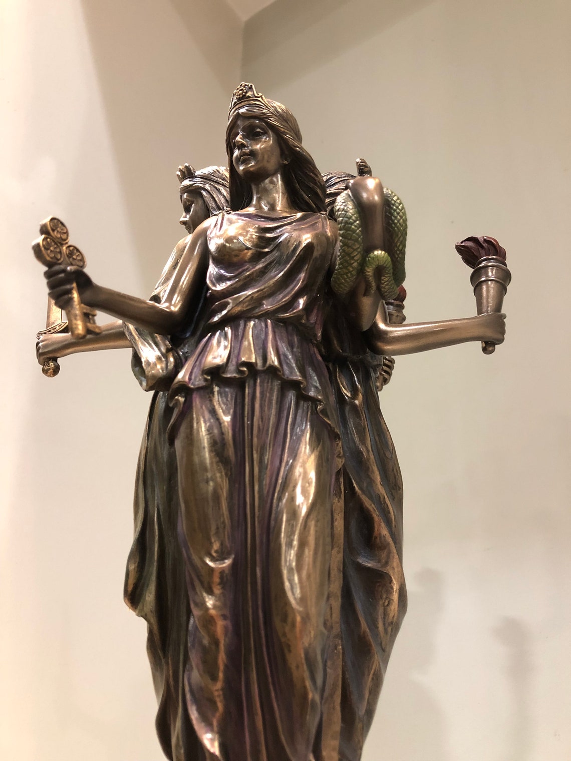 Statue of Greek Goddess Hekate - Etsy