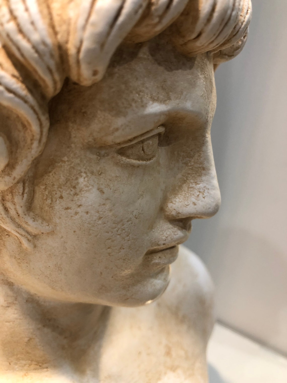 Ancient Greek God Apollo Bust | Etsy