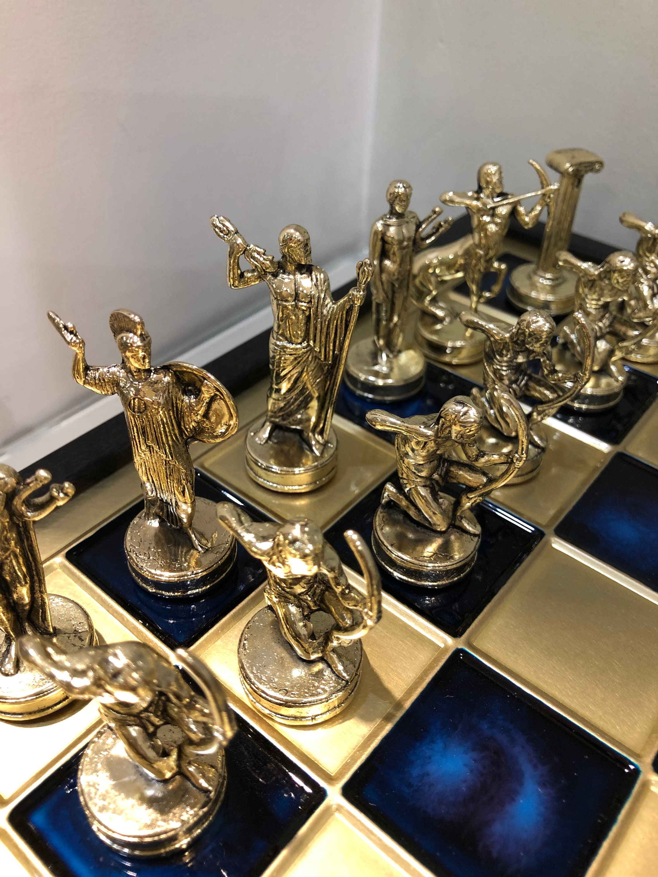 Greek Mythology Chess Set | Etsy Australia