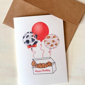 Chick Fil A Nuggets - Inspired Birthday Card - Etsy