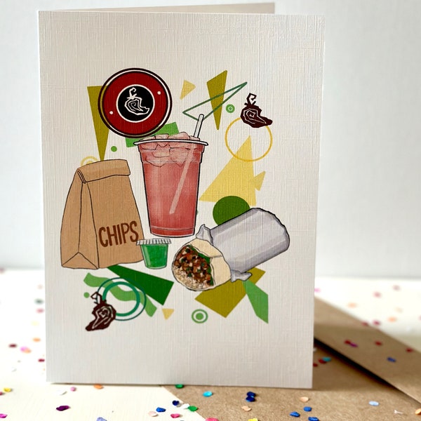 Chipotle Card - Etsy