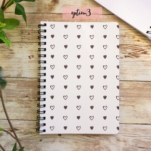 A6 Notebook - Black & White Series - Etsy