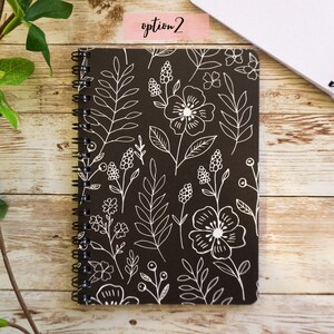 A6 Notebook - Black & White Series - Etsy