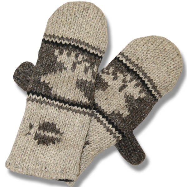 Mens Wool Mittens - Etsy