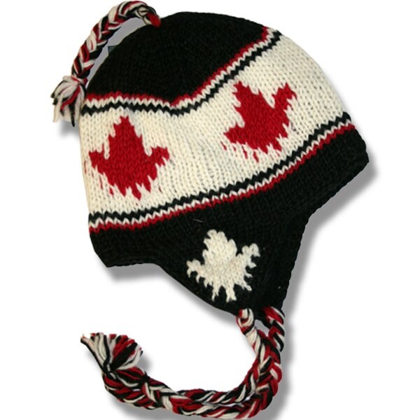 Wool Earflap Hat for Men and Women. 100% Wool With Fleece Lining ...