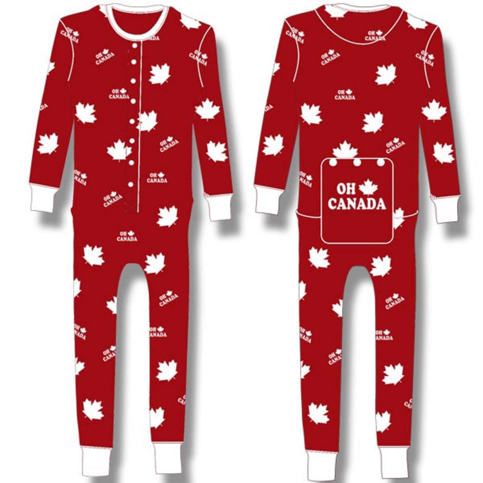 Plain Rib Bare Botton Pyjamas for Men and Women - Etsy