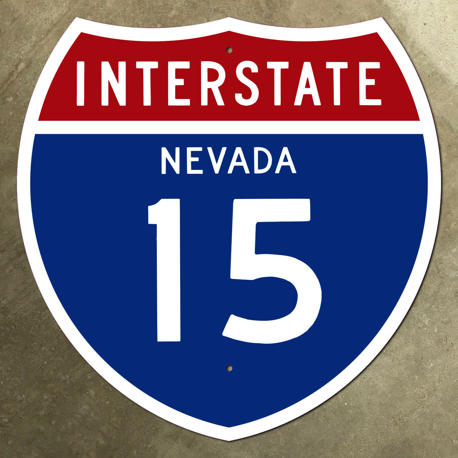 Nevada Interstate Route 15 Highway Marker Road Sign Las Vegas - Etsy