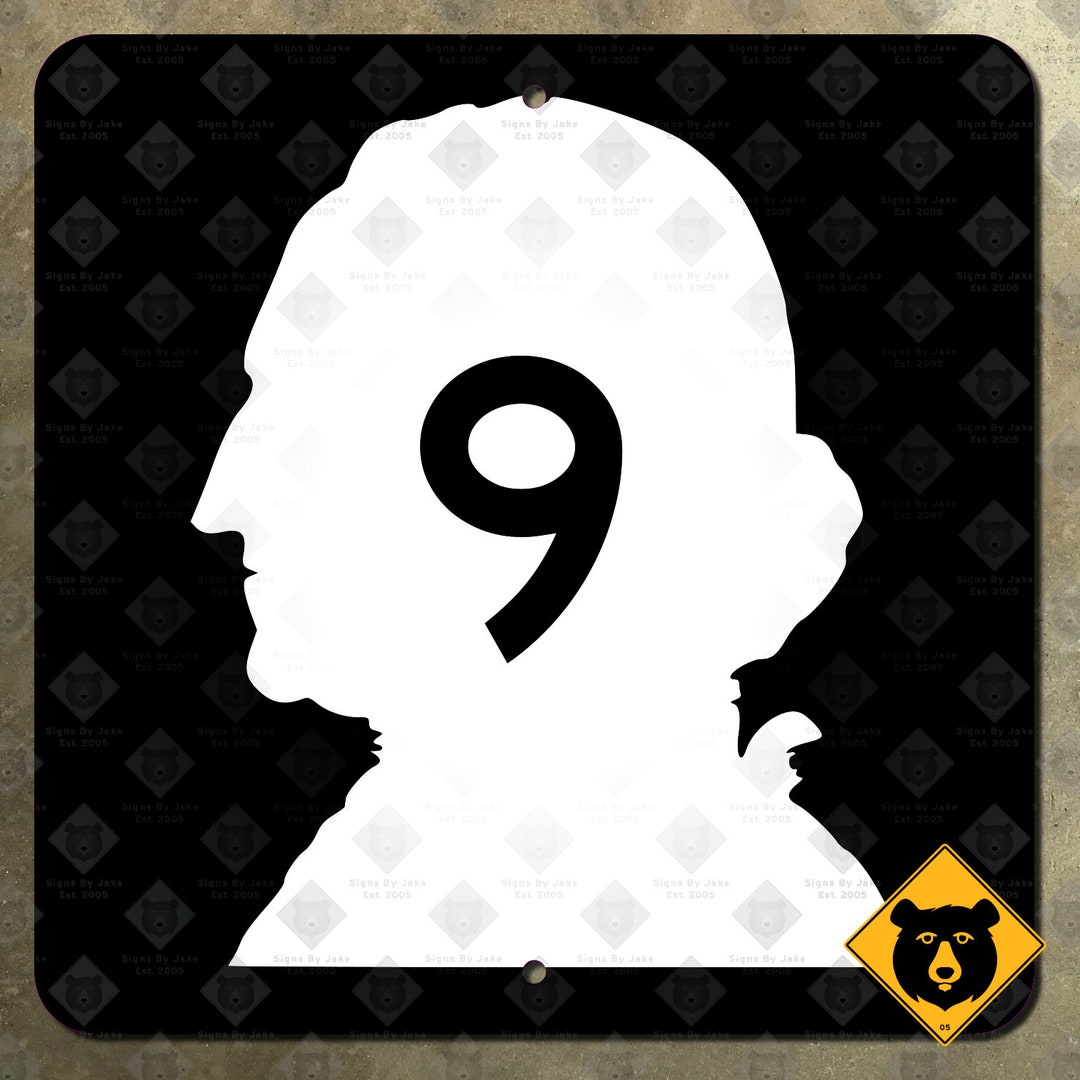 Washington State Route 9 Highway Marker 1964 Road Sign Snohomish ...