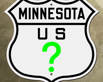 Minnesota Road Sign - Etsy