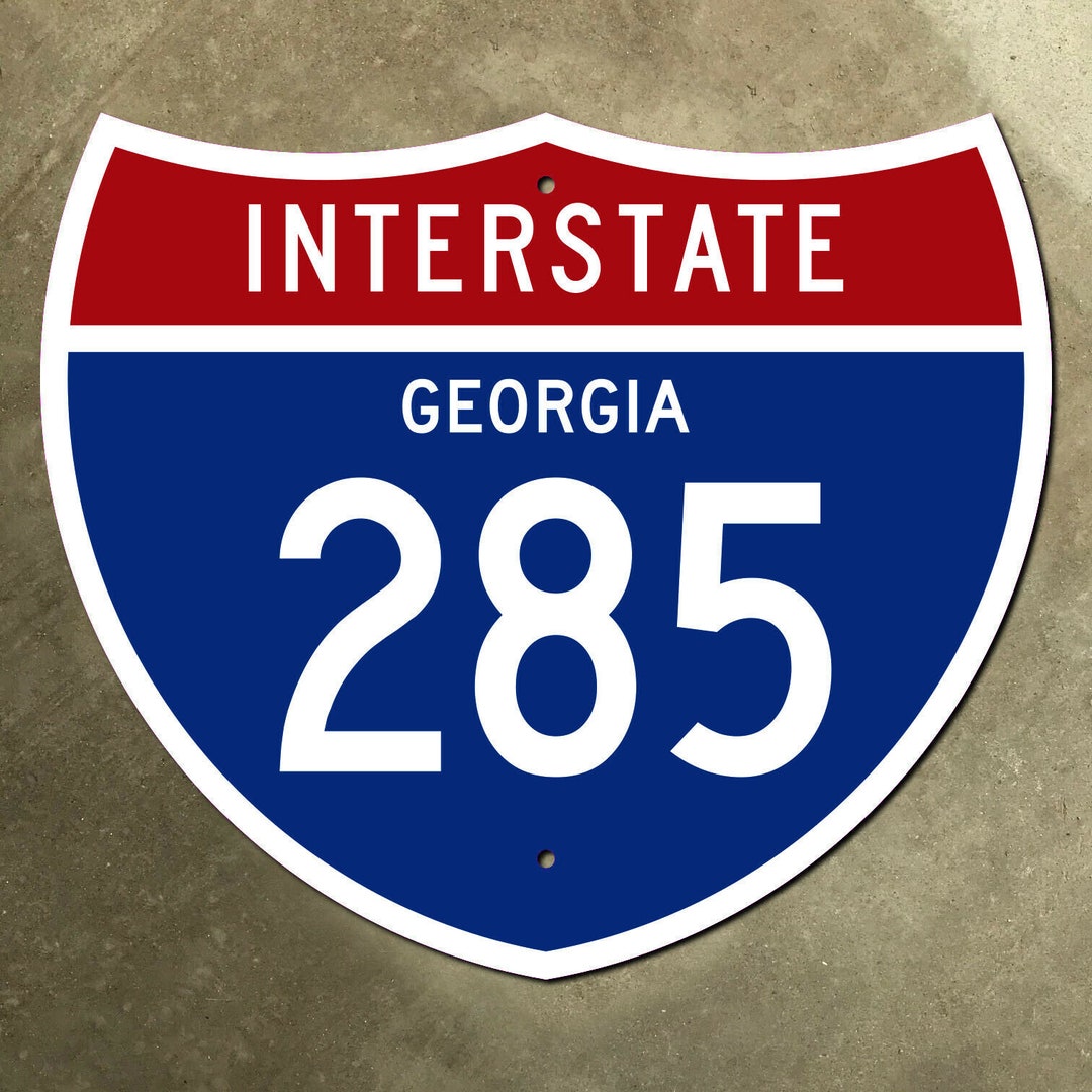 Georgia Interstate Route 285 Highway Marker Road Sign Atlanta Loop 1961 ...