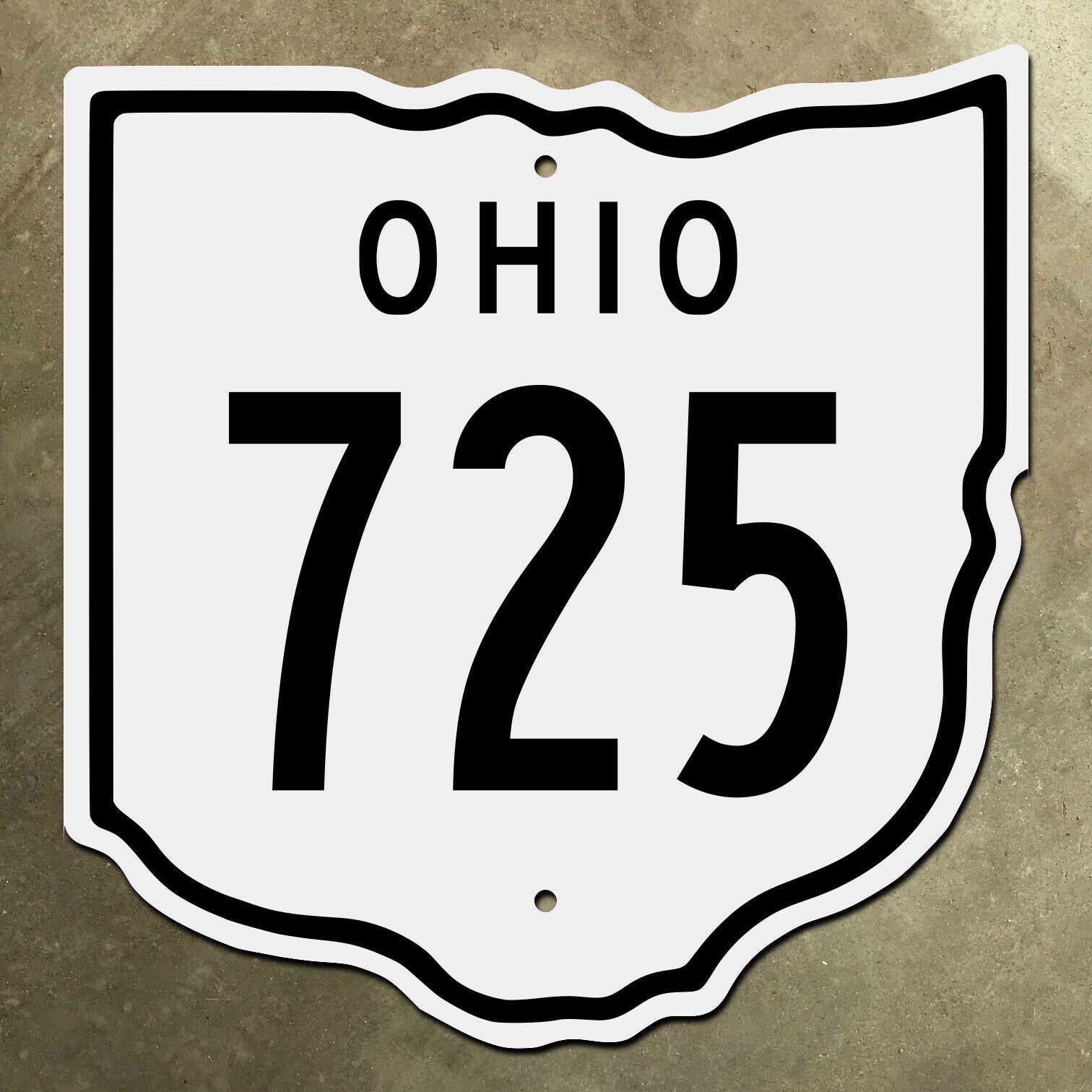 Route Sign Outline