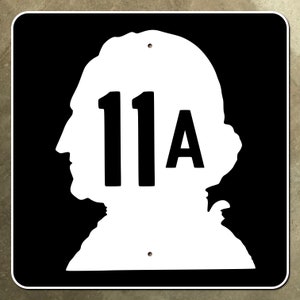 Washington State Route 11A Highway Marker Shield Road Sign 1961 Yakima ...