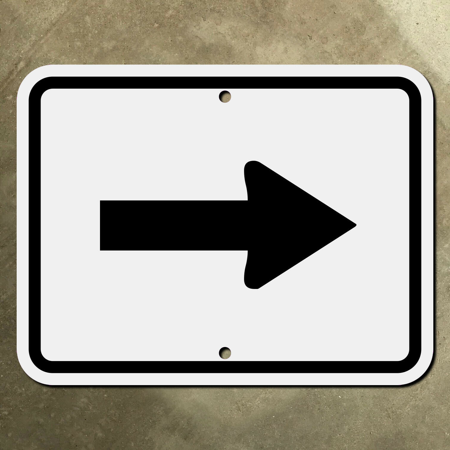 Left or right ARROW highway road sign route marker auxiliary | Etsy