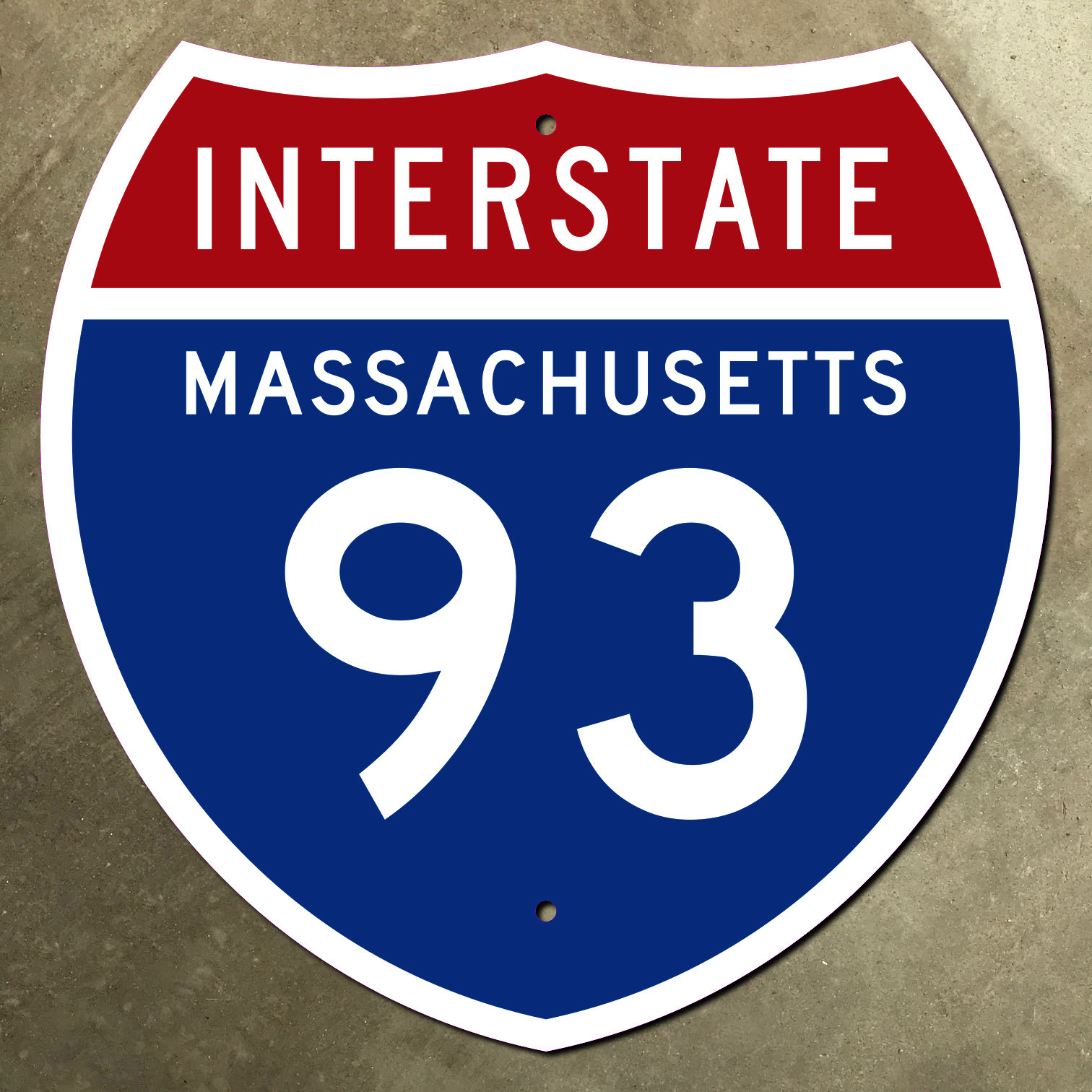 Massachusetts Interstate Route 93 Highway Marker Road Sign - Etsy