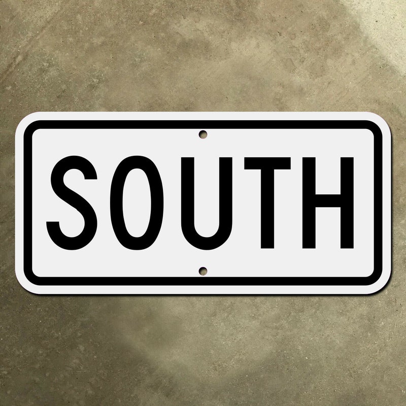 The South Sign - Etsy