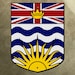 British Columbia Provincial Coat of Arms Sign 1906 Shield Crest Canada ...
