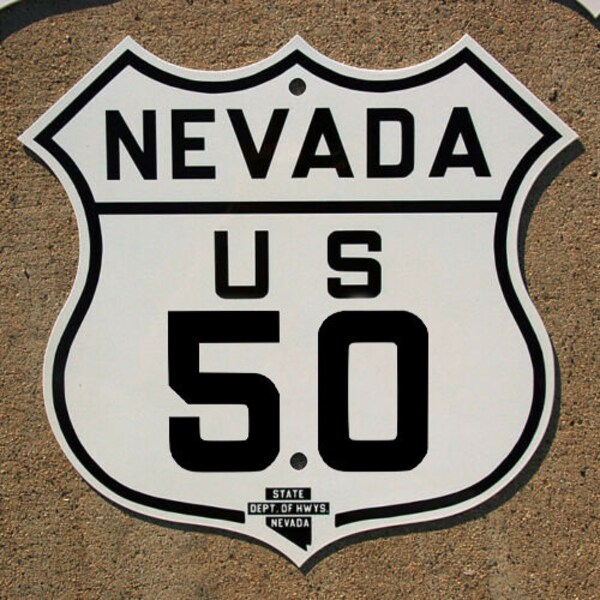 Highway 50 Sign - Etsy
