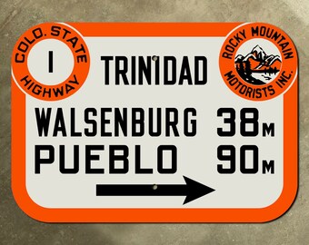 Colorado Highway Sign | Etsy