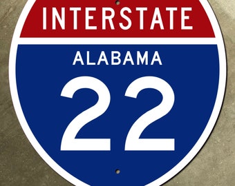 Alabama Road Sign - Etsy