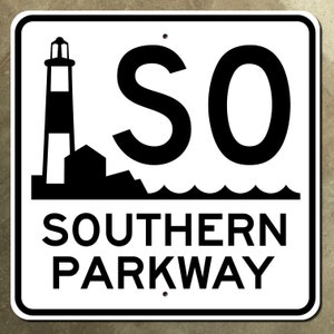 New York Southern State Parkway Long Island Suffolk Highway Marker Road ...