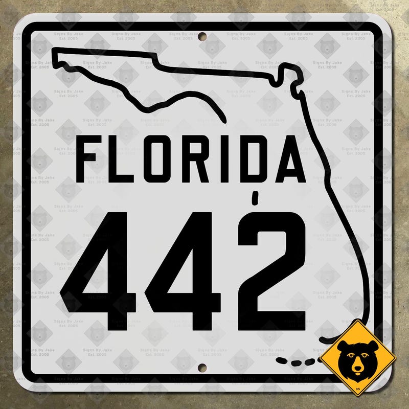 Florida Road Signs Beach - Etsy UK