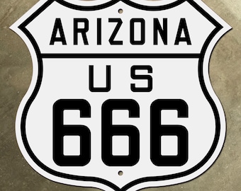 Highway 666 Sign - Etsy
