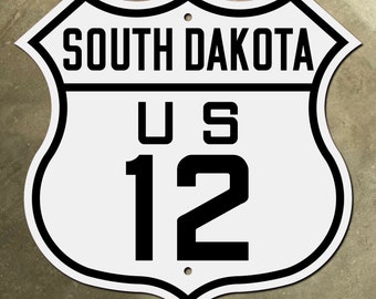 Us 12 Highway Sign - Etsy