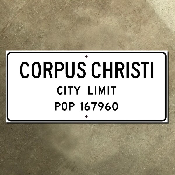 Corpus Christi Sign - Etsy
