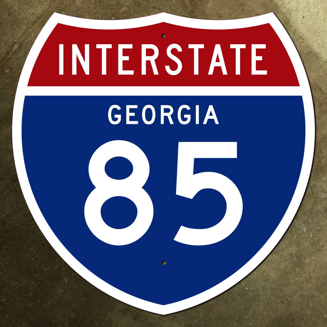 Georgia Interstate Route 85 Highway Marker Road Sign Atlanta - Etsy