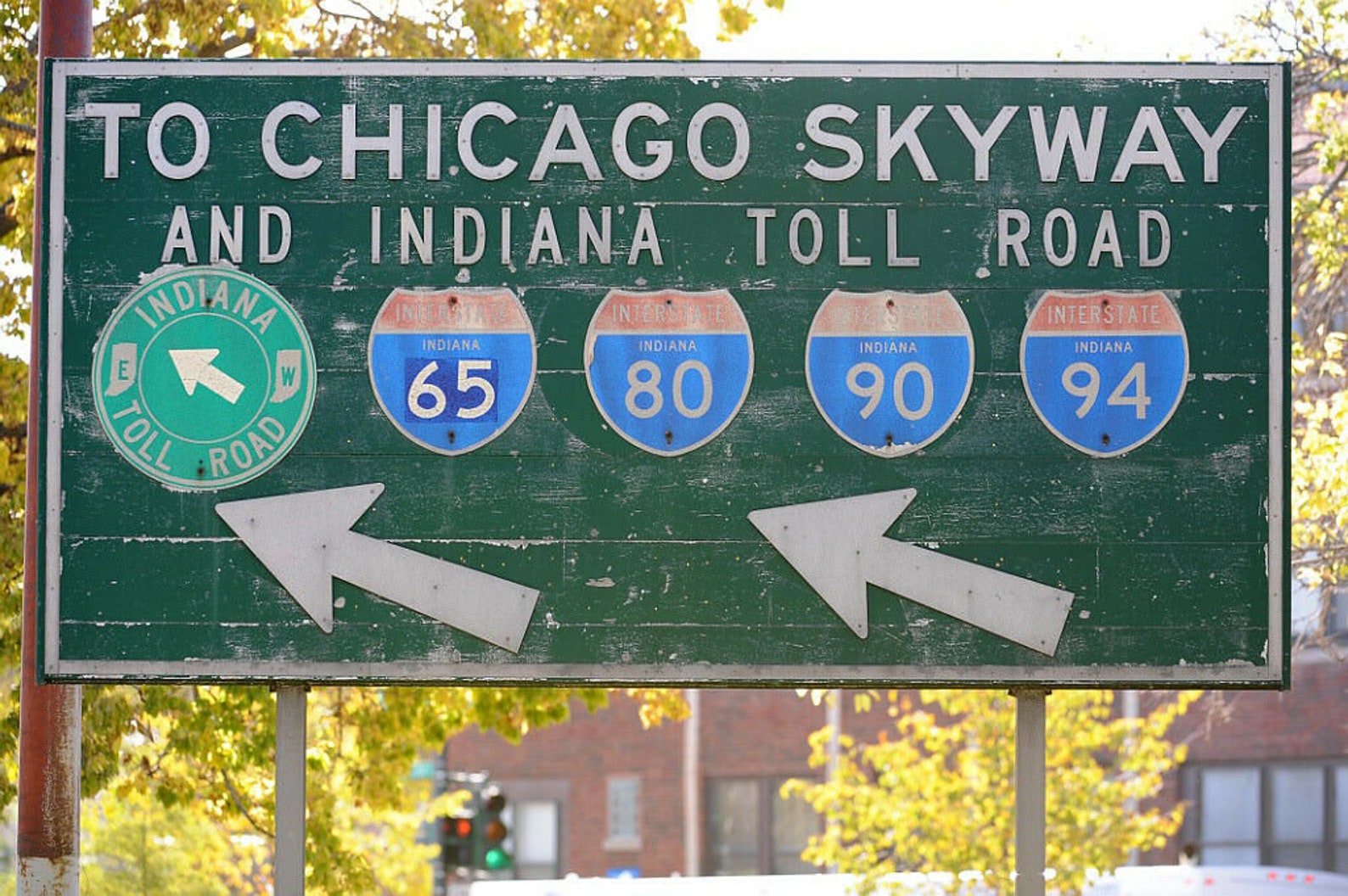 Illinois Chicago Skyway to Indiana Toll Road Interstate - Etsy